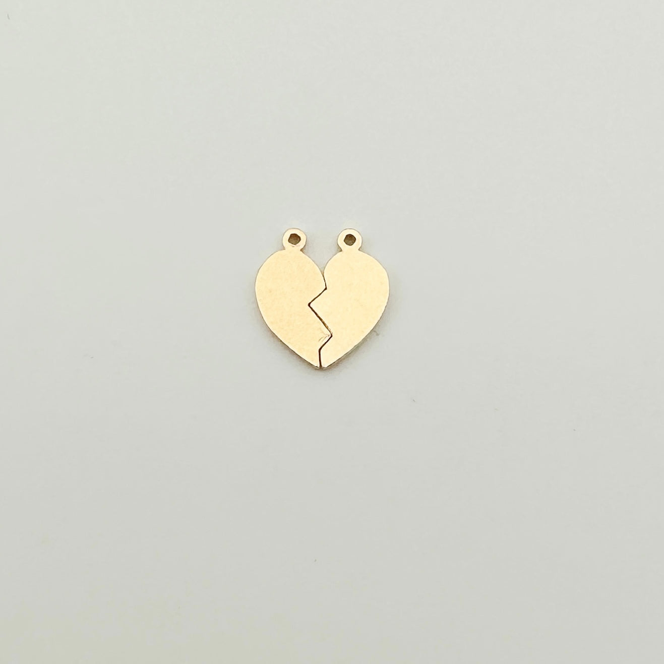 Split Heart Charm – Tesserae Supply